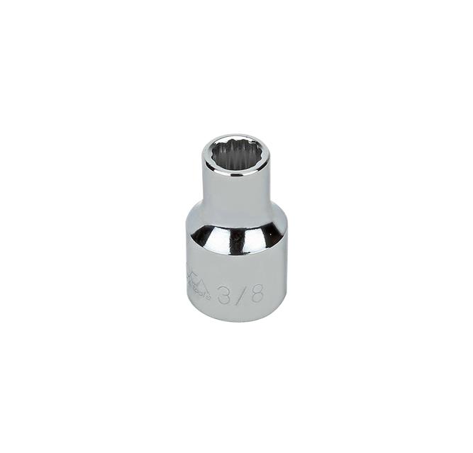 3/8" STANDARD 12 Point 1/2" DRIVE SAE SOCKET